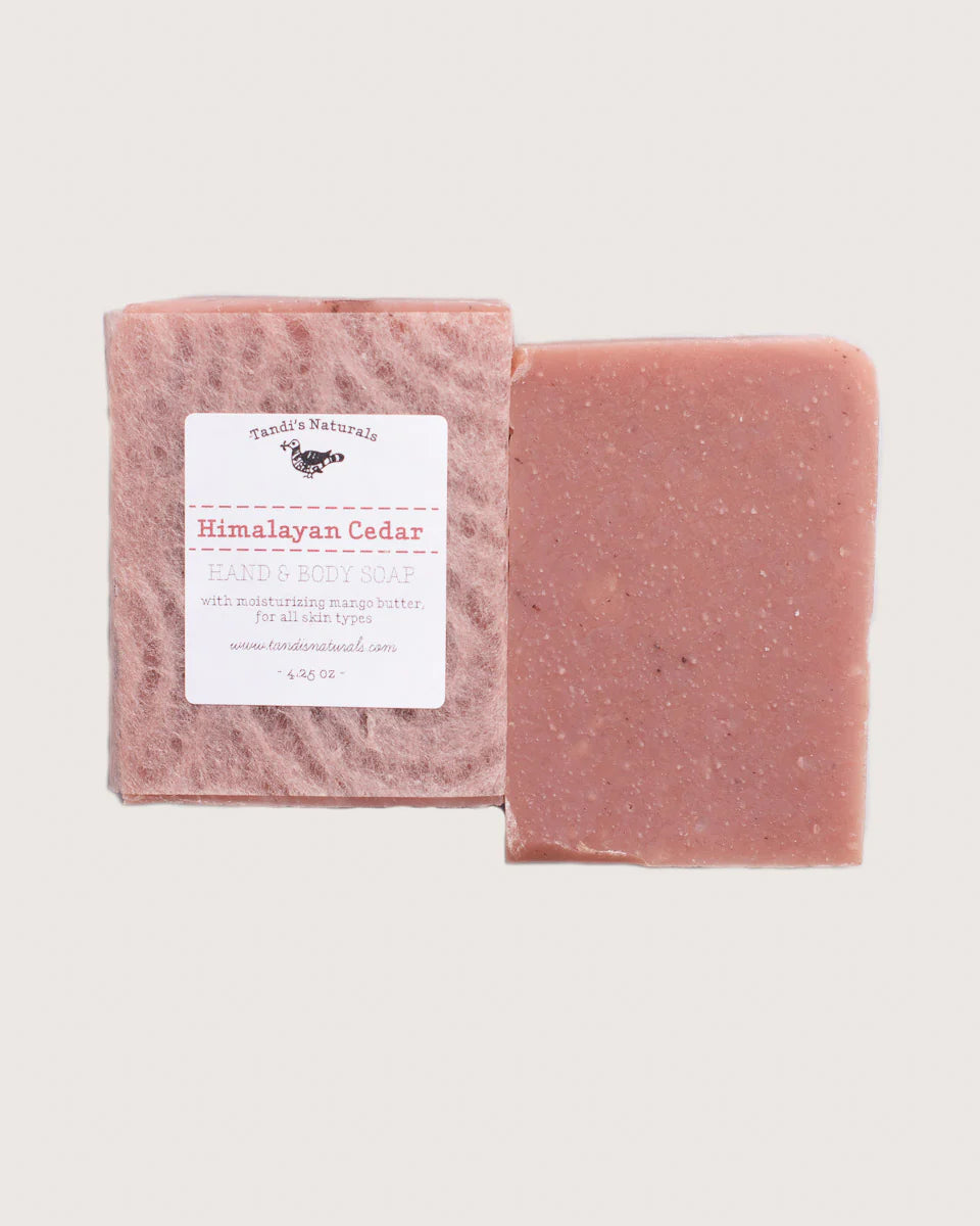 Tandi's Naturals Sweet Himalayan Cedar Soap (4 Pack) - Gimme the Good Stuff