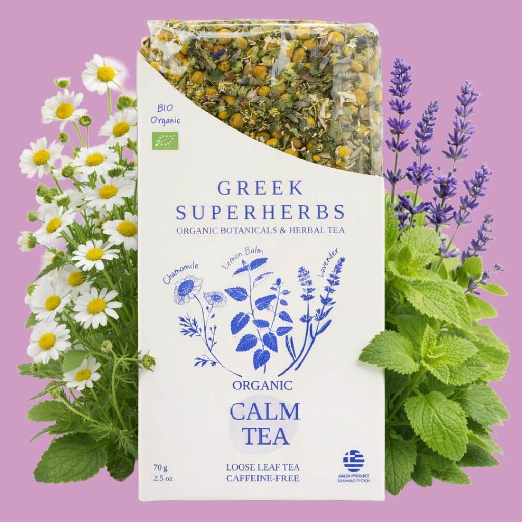 Greek Superherbs Calm Tea - Gimme the Good Stuff