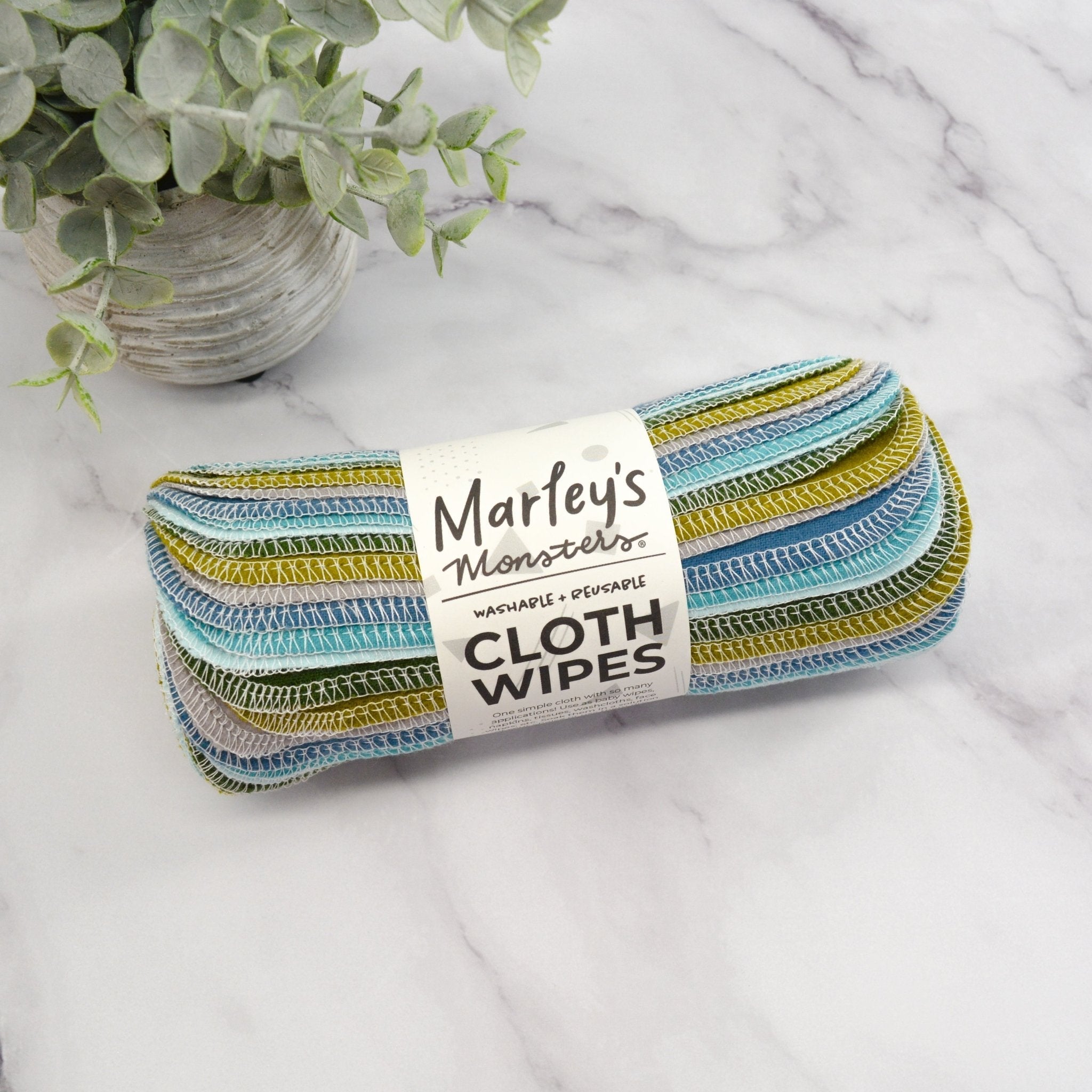 Marley's Monsters Cloth Wipes: Specialty Color Mixes - Gimme the Good Stuff