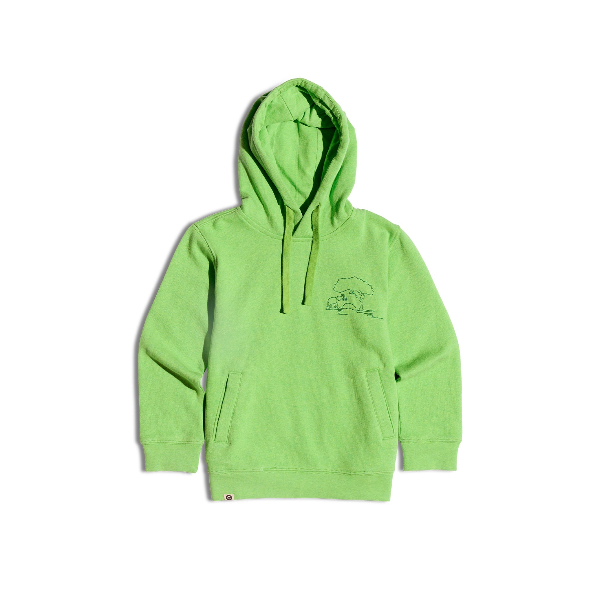Conscious Step Kids Protect Elephants Hooded Sweatshirt | Organic ...