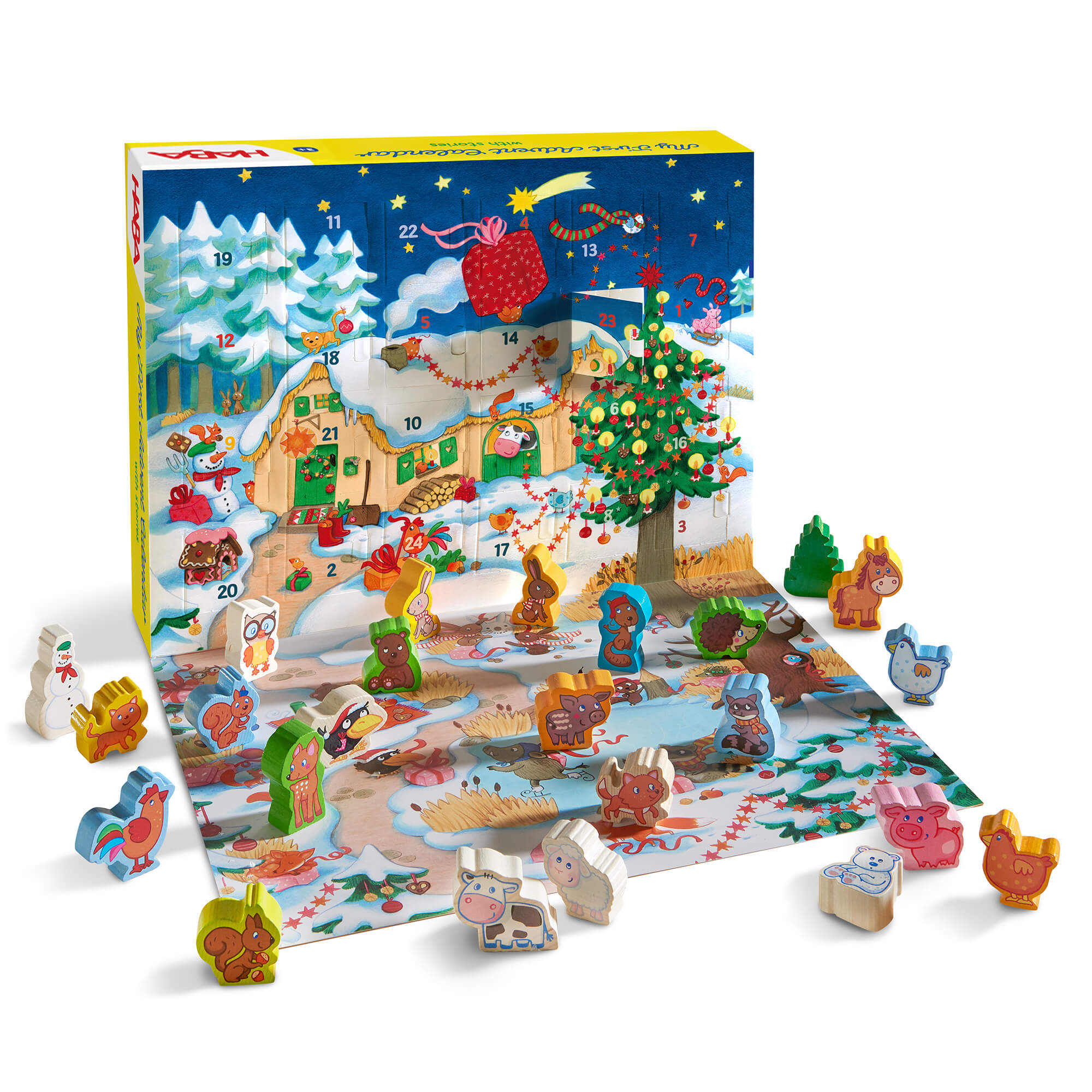 HABA My First Advent Calendar - Farmyard Animals - Gimme the Good Stuff