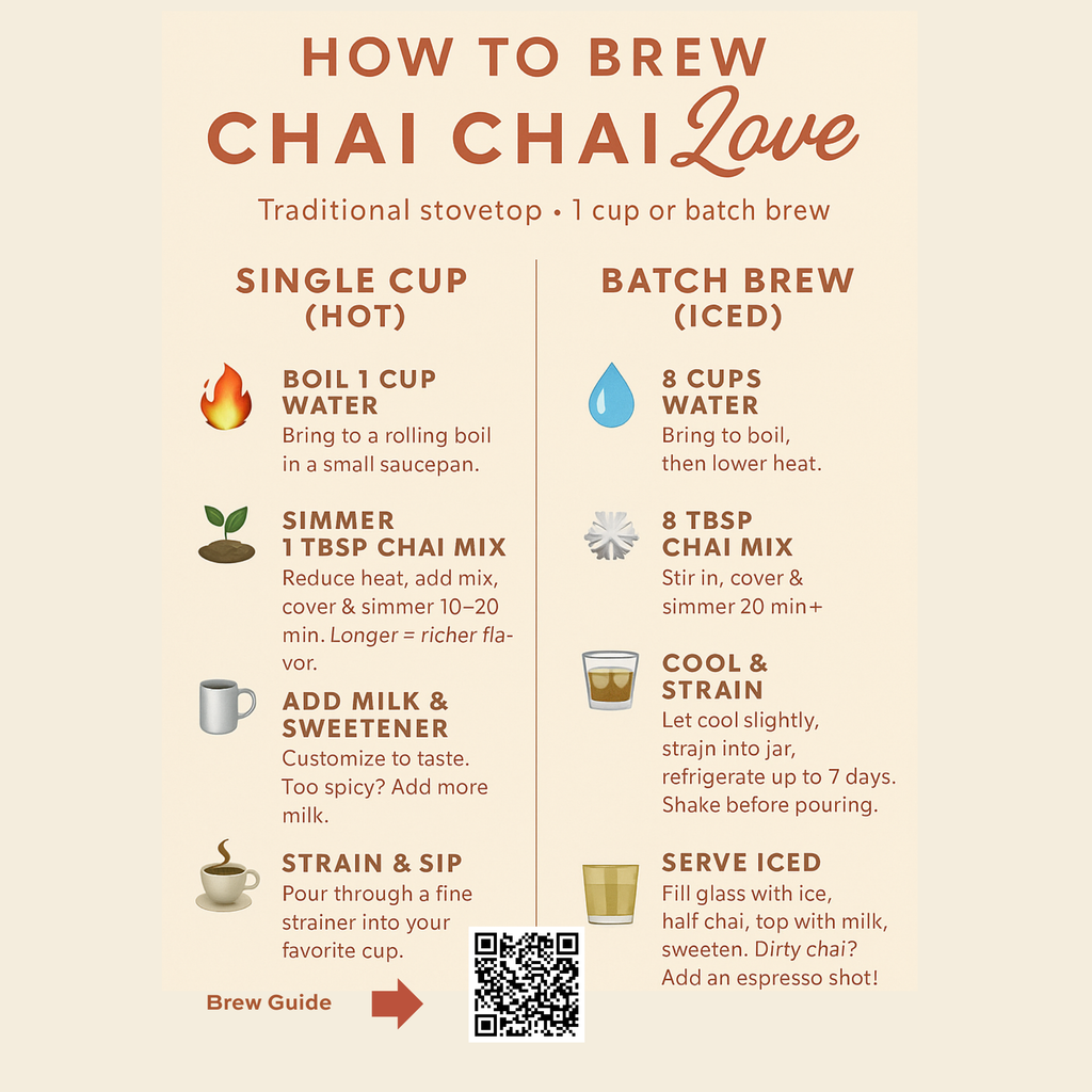 Chai Chai Love Mushroom Chai (Original) - Gimme the Good Stuff