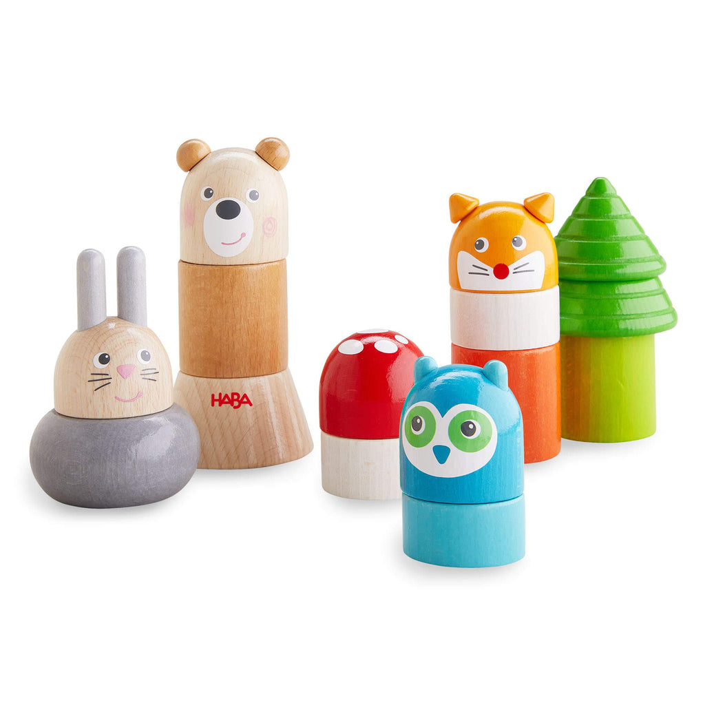 HABA Forest Animals Wooden Stacking Toy - Gimme the Good Stuff